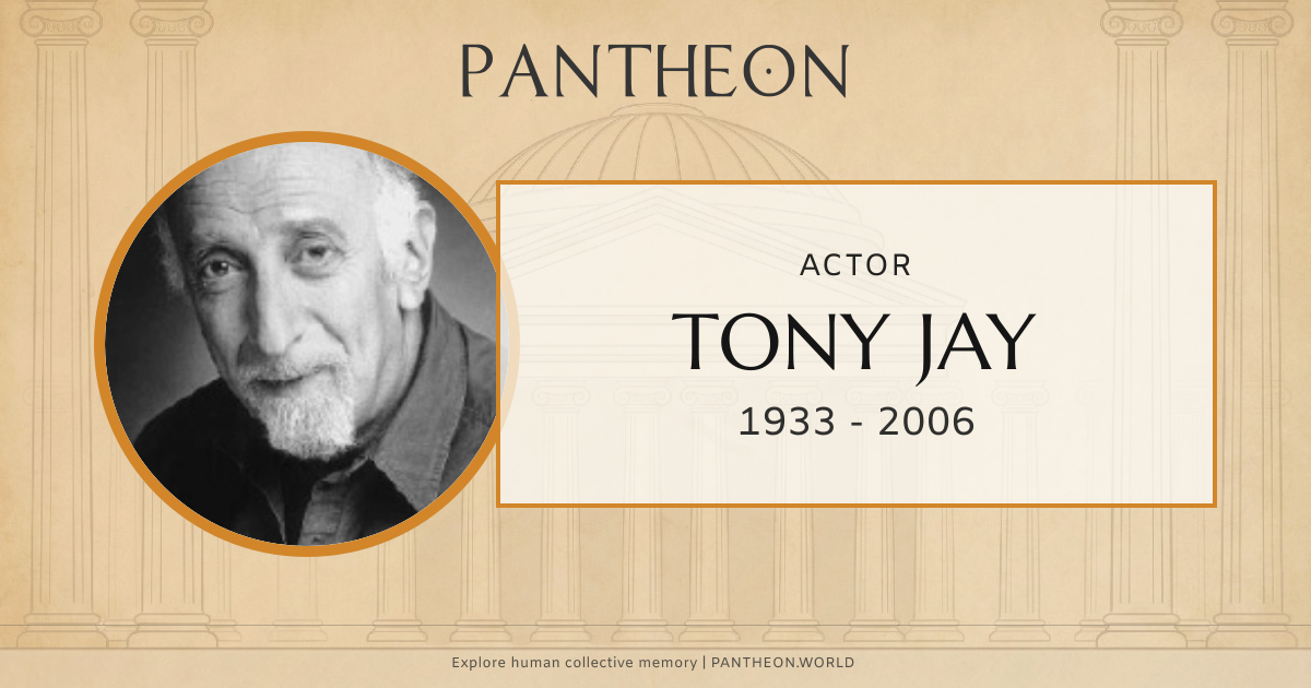 Tony Jay Biography | Pantheon