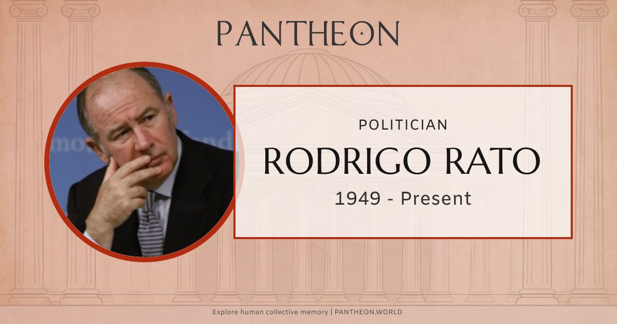 Rodrigo Rato Biography | Pantheon