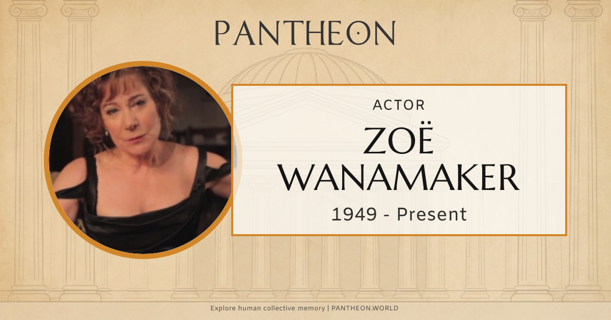 Zoë Wanamaker Biography | Pantheon