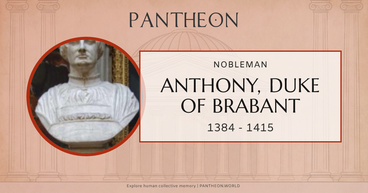 Anthony, Duke of Brabant Biography | Pantheon