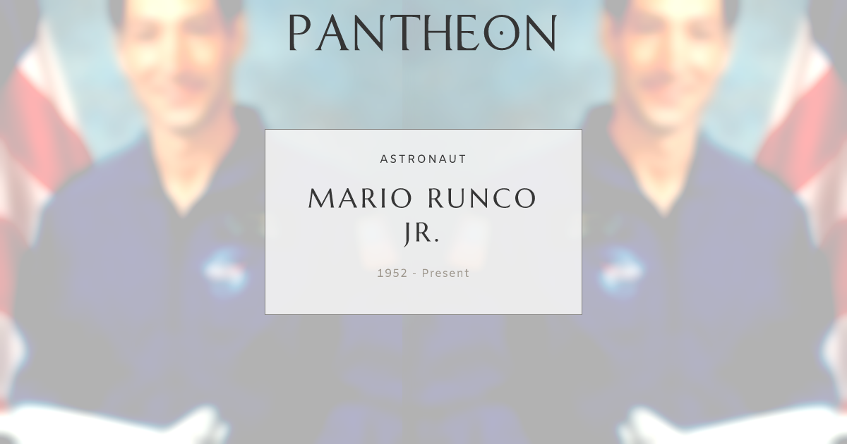 Mario Runco Jr. Biography | Pantheon