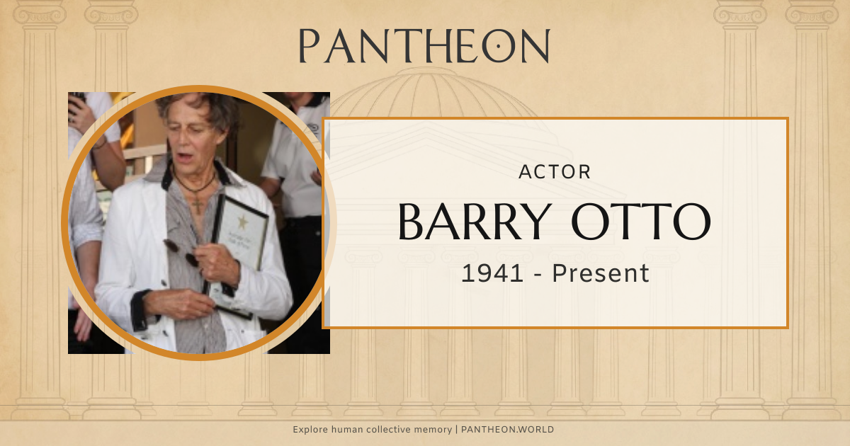 Barry Otto Biography | Pantheon