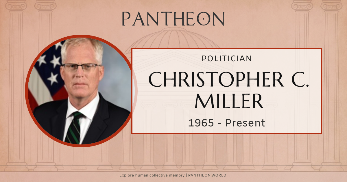 Christopher C. Miller Biography | Pantheon