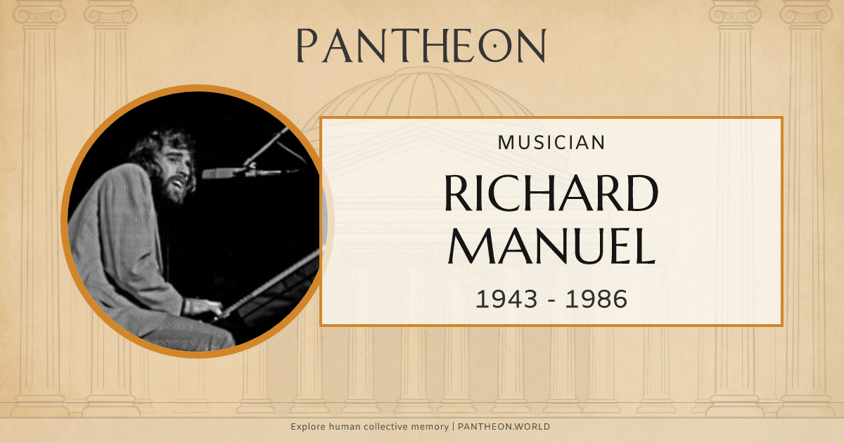 Richard Manuel Biography | Pantheon