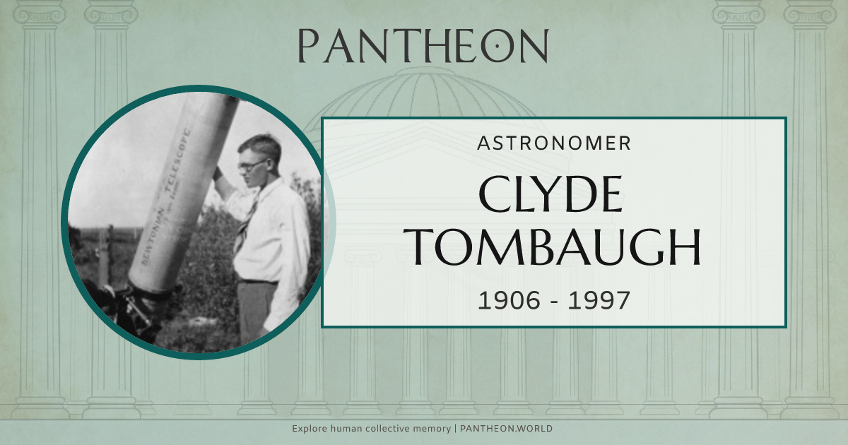 Clyde Tombaugh Biography | Pantheon