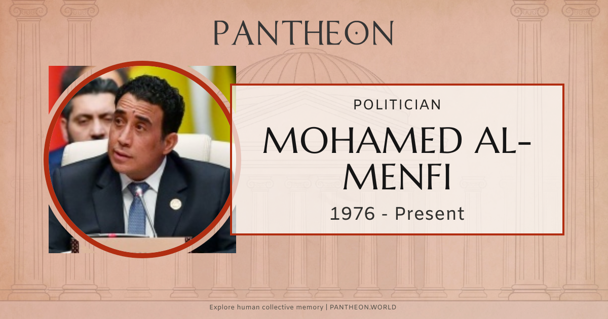 Mohamed al-Menfi Biography | Pantheon