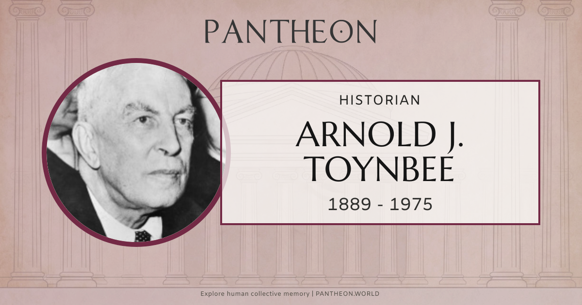 Arnold J. Toynbee Biography | Pantheon