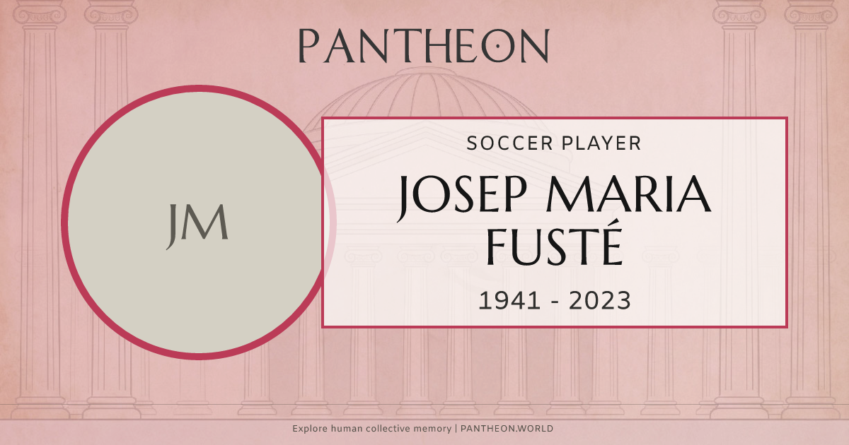 Josep Maria Fusté Biography | Pantheon