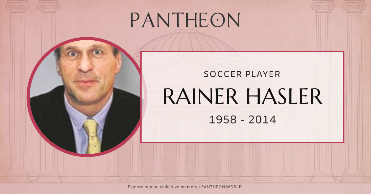 Rainer Hasler Biography | Pantheon