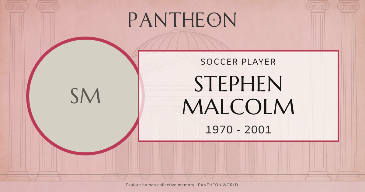 Stephen Malcolm Biography | Pantheon