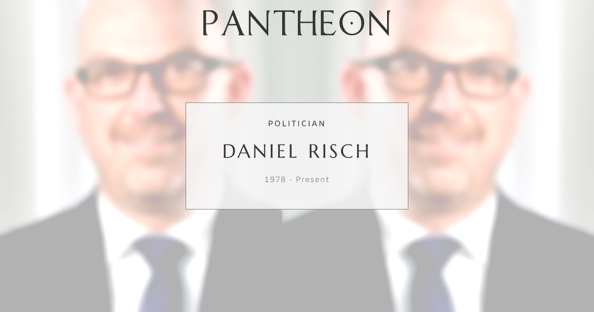 Daniel Risch Biography | Pantheon