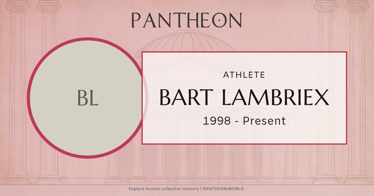 Bart Lambriex Biography | Pantheon