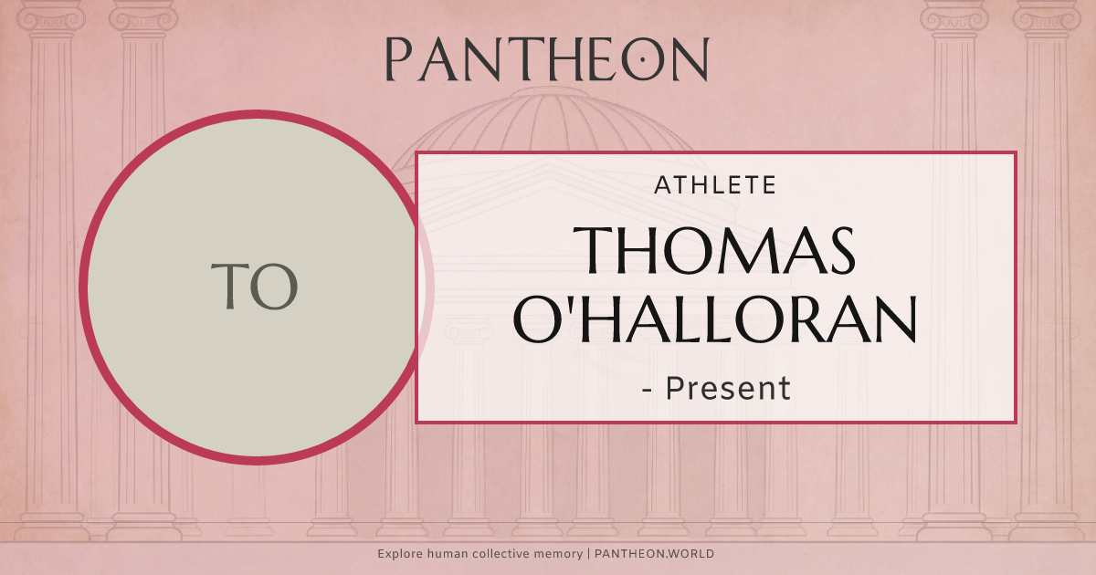 Thomas O'Halloran Biography | Pantheon