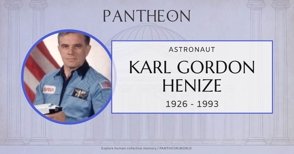 Karl Gordon Henize Biography | Pantheon