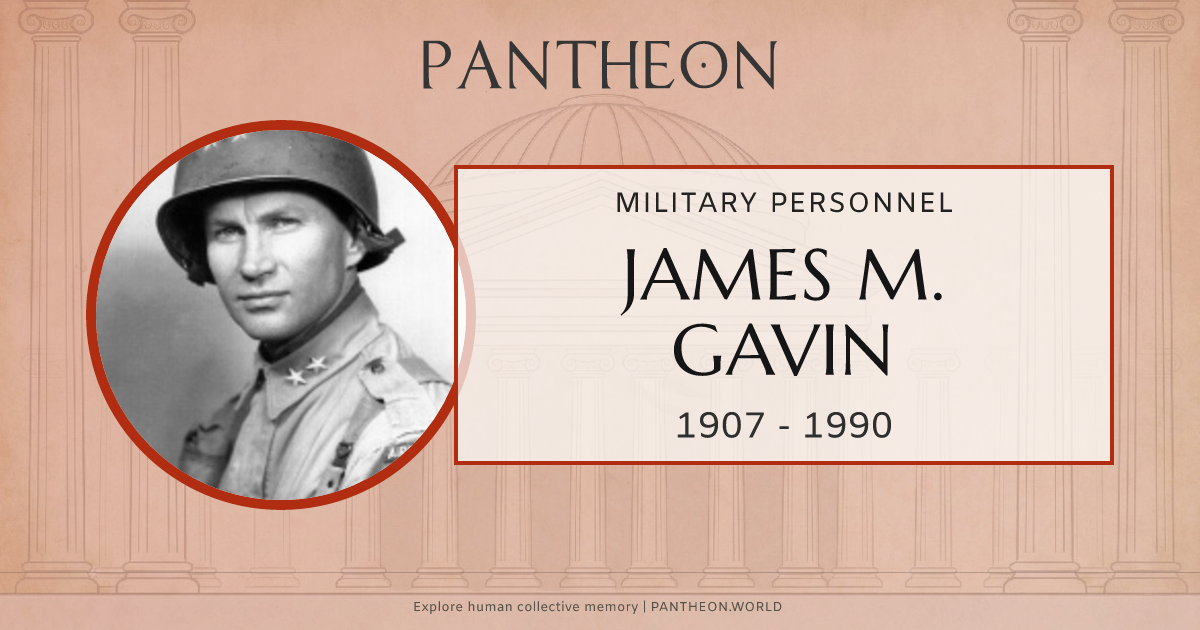 James M. Gavin Biography | Pantheon