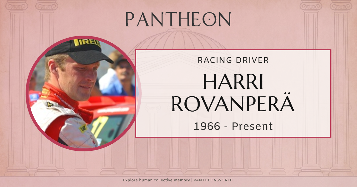 Harri Rovanperä Biography | Pantheon