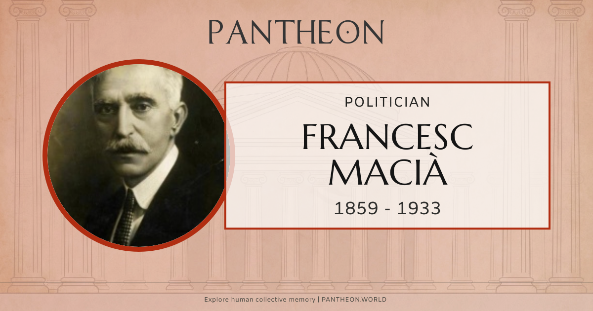 Francesc Macià Biography | Pantheon