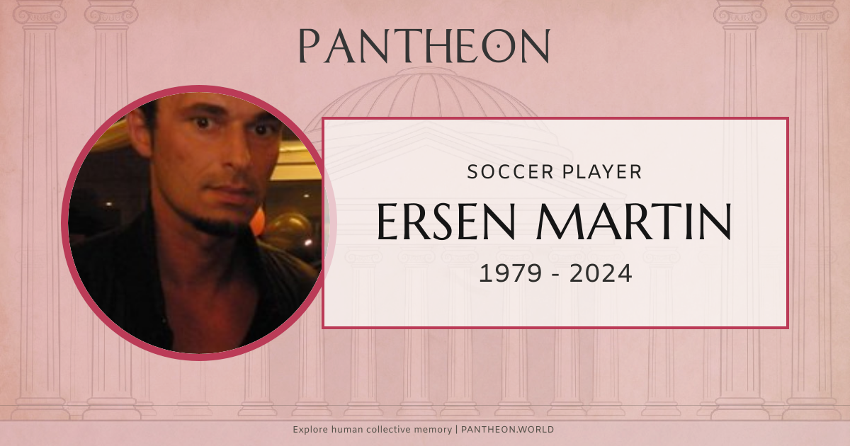 Ersen Martin Biography | Pantheon