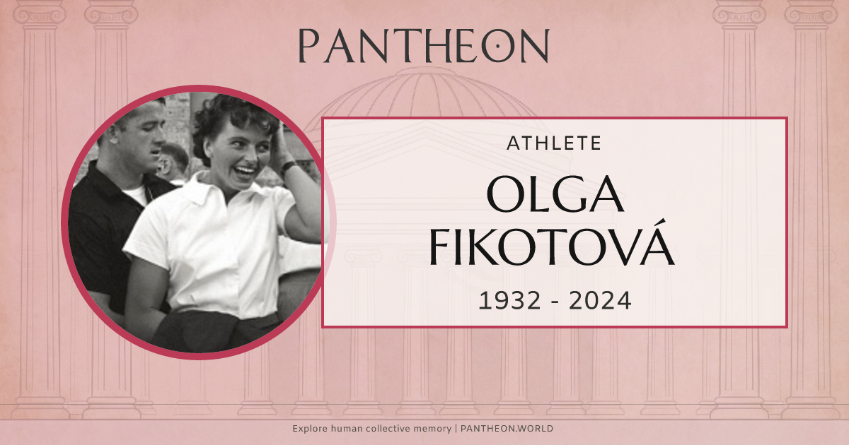 Olga Fikotová Biography | Pantheon