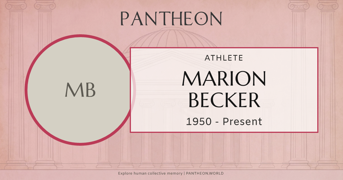 Marion Becker Biography | Pantheon