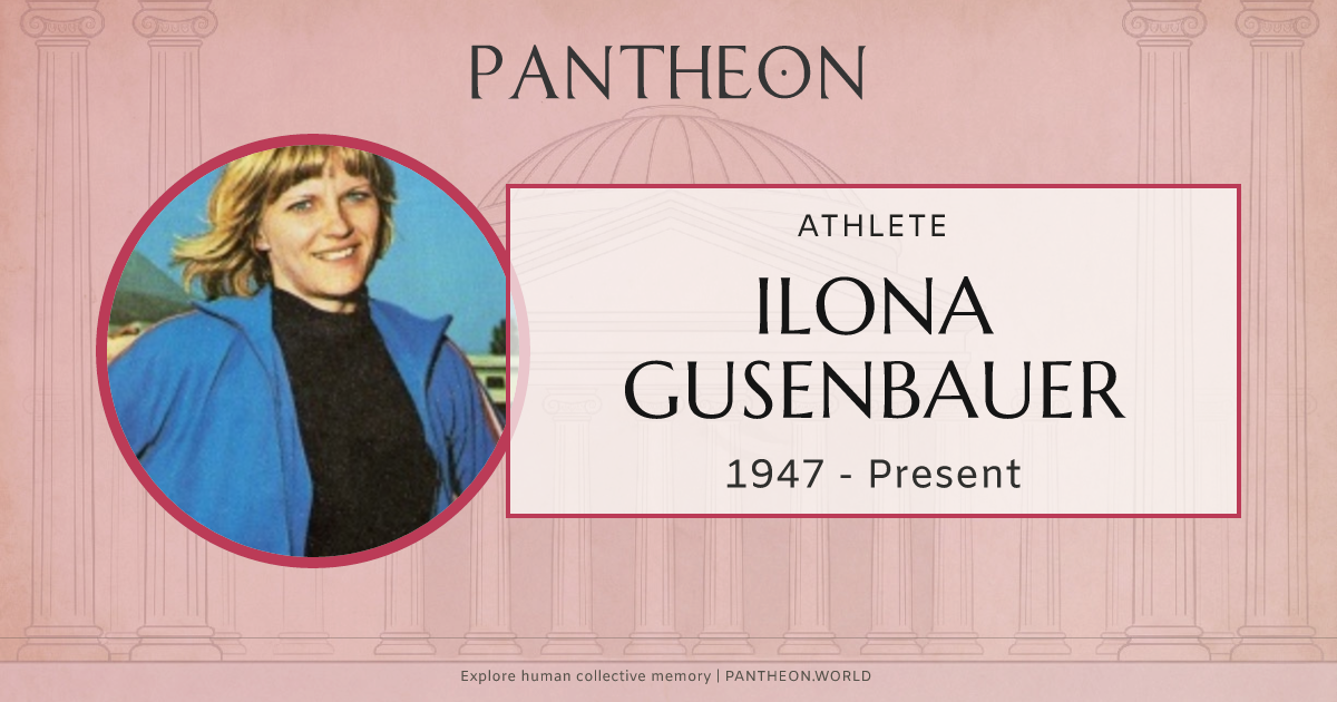 Ilona Gusenbauer Biography | Pantheon