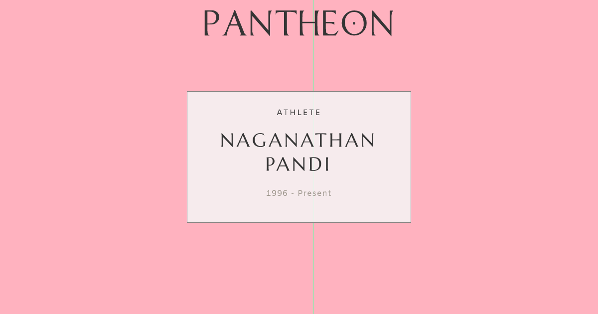 Naganathan Pandi Biography | Pantheon