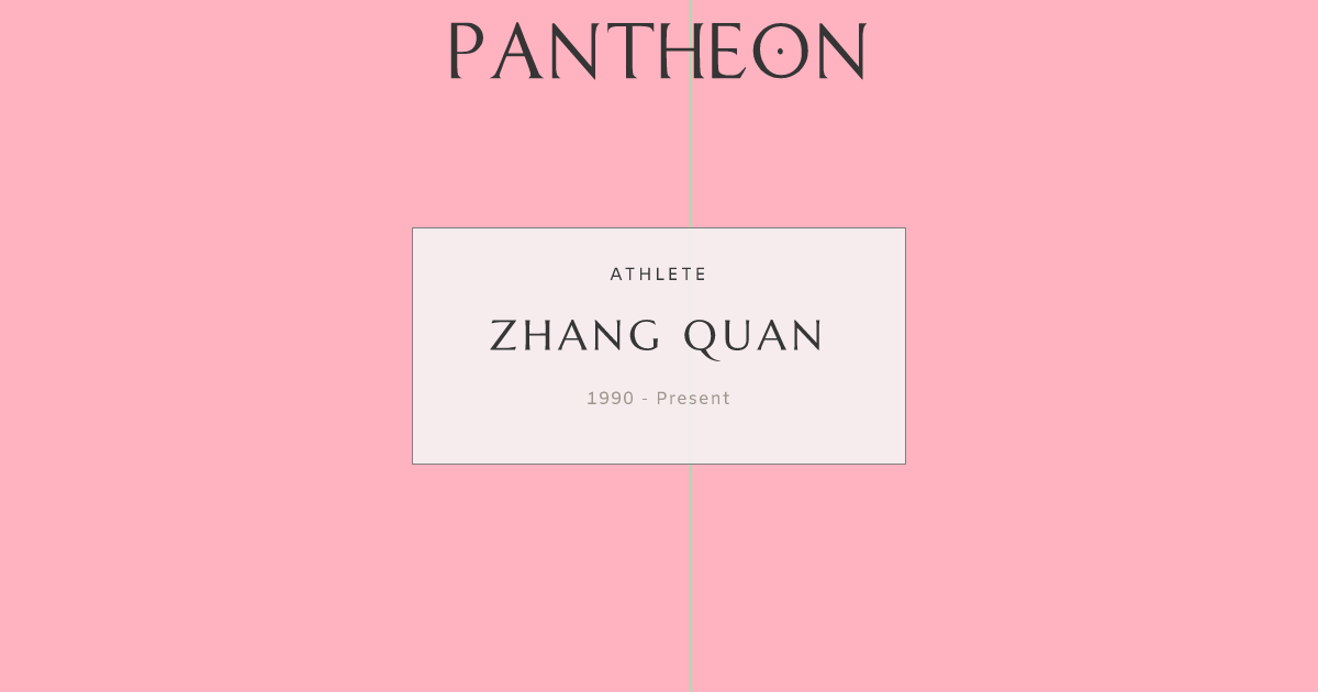 Zhang Quan Biography | Pantheon