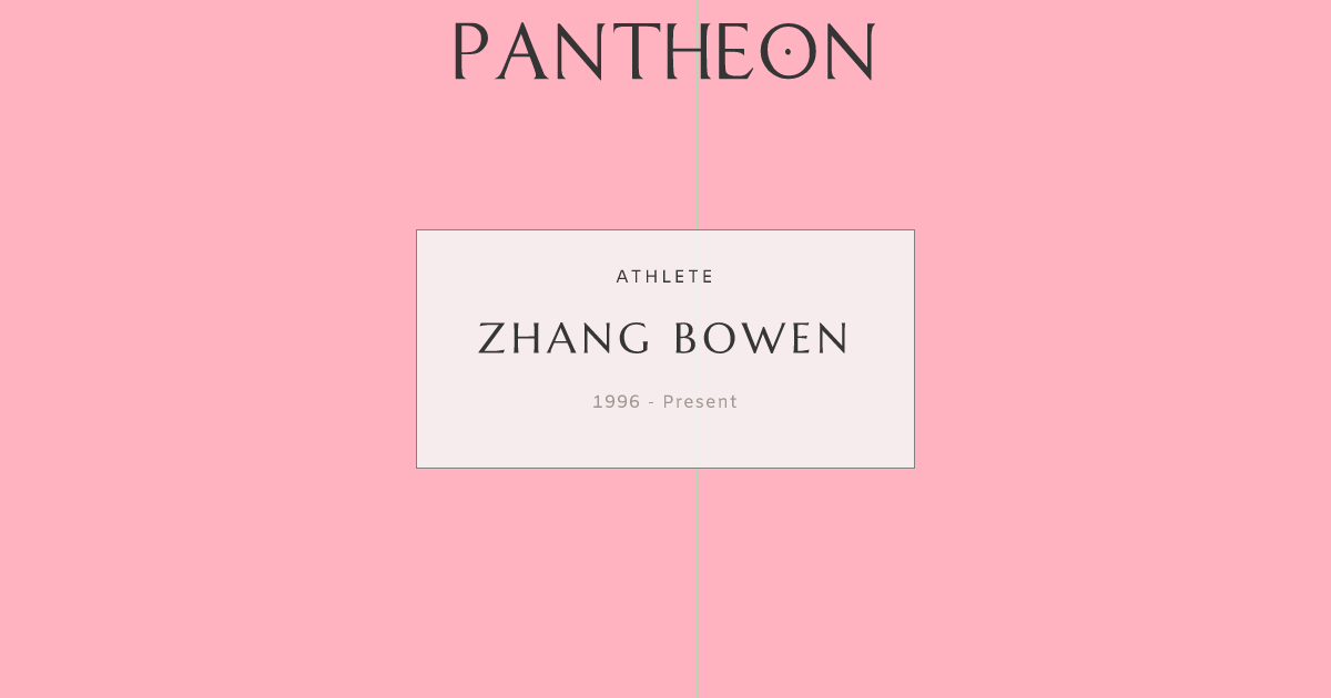 Zhang Bowen Biography | Pantheon
