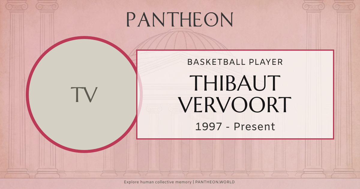 Thibaut Vervoort Biography | Pantheon