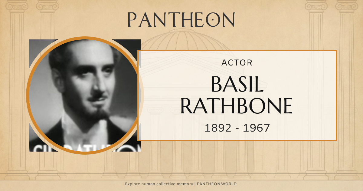 Basil Rathbone Biography | Pantheon