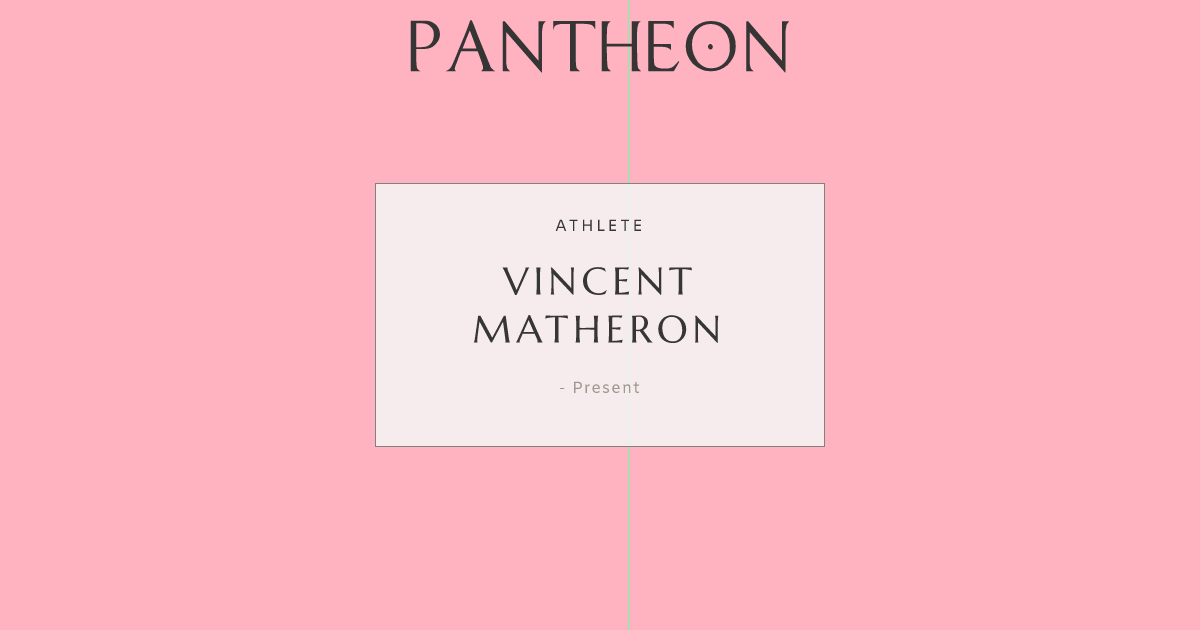 Vincent Matheron Biography | Pantheon