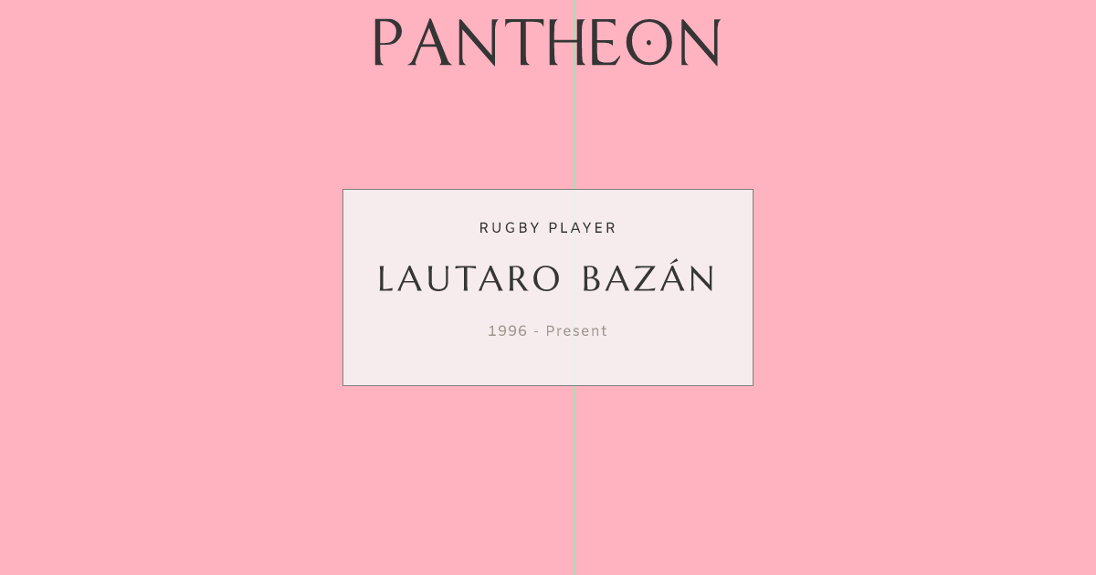 Lautaro Bazán Biography | Pantheon