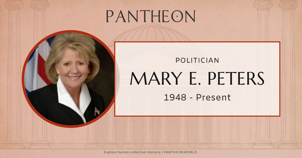 Mary E. Peters Biography | Pantheon