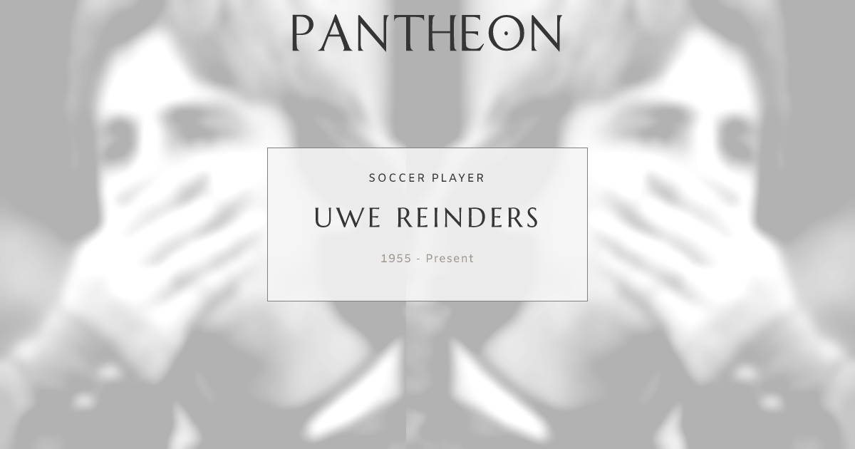 Uwe Reinders Biography | Pantheon