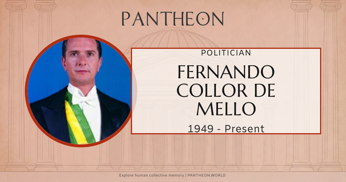 Fernando Collor de Mello Biography | Pantheon