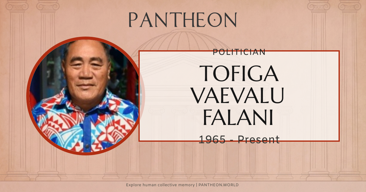 Tofiga Vaevalu Falani Biography | Pantheon