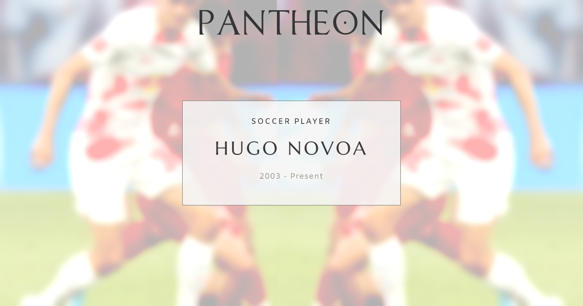 Hugo Novoa Biography | Pantheon