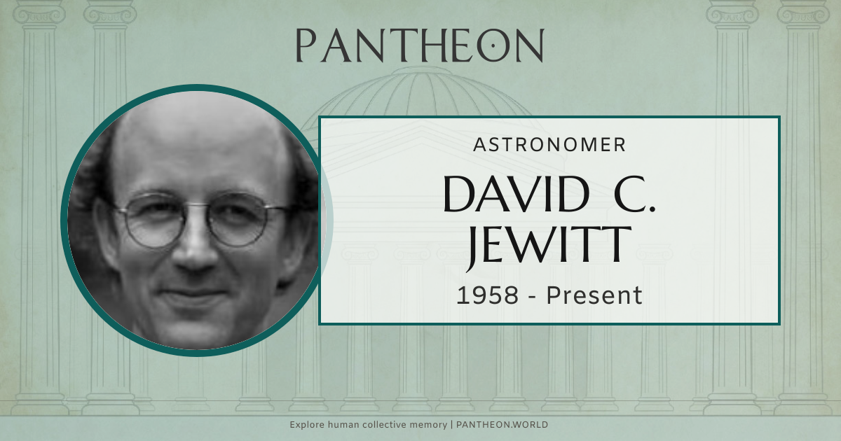 David C. Jewitt Biography | Pantheon