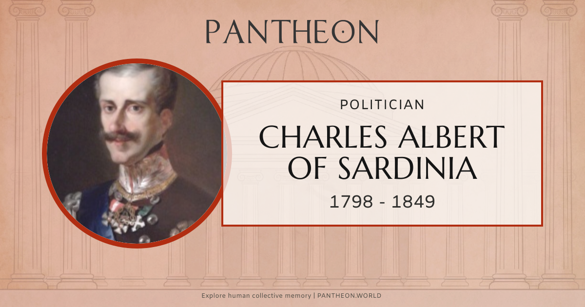 Charles Albert of Sardinia Biography | Pantheon