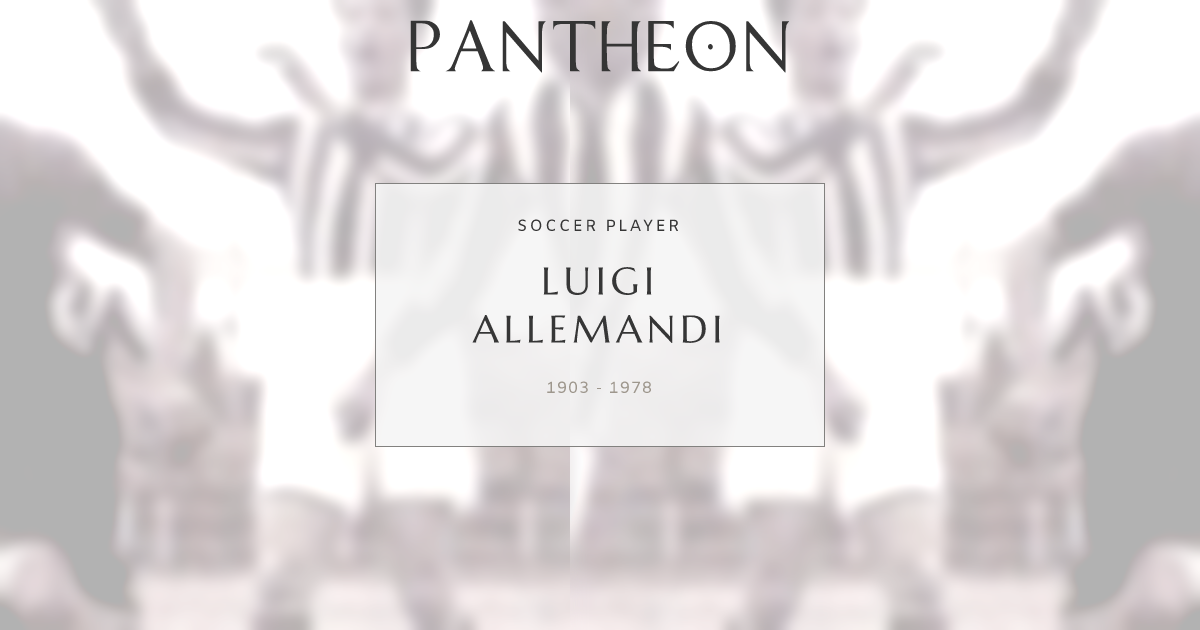 Luigi Allemandi Biography | Pantheon