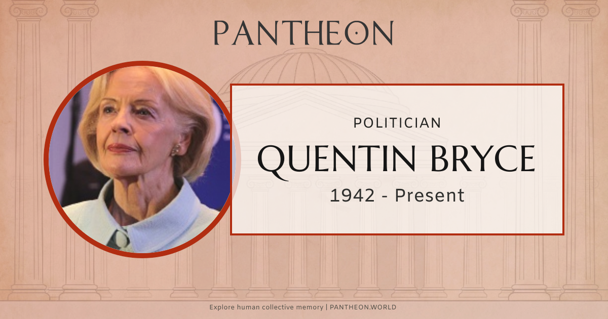 Quentin Bryce Biography | Pantheon