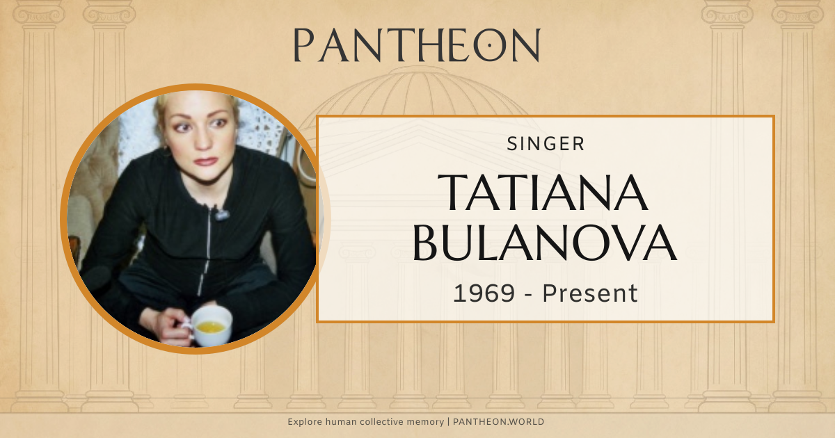 Tatiana Bulanova Biography | Pantheon