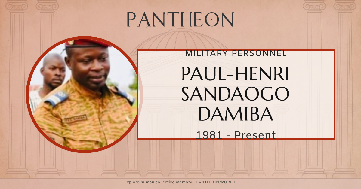 Paul-Henri Sandaogo Damiba Biography | Pantheon