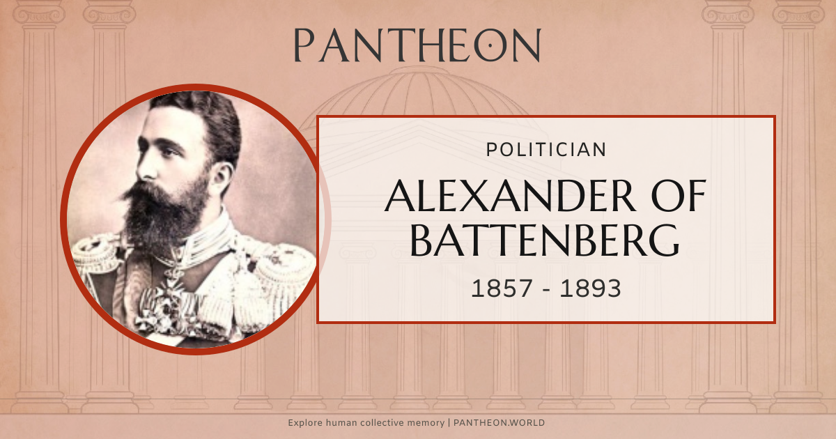 Alexander of Battenberg Biography | Pantheon