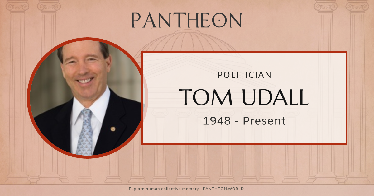 Tom Udall Biography | Pantheon