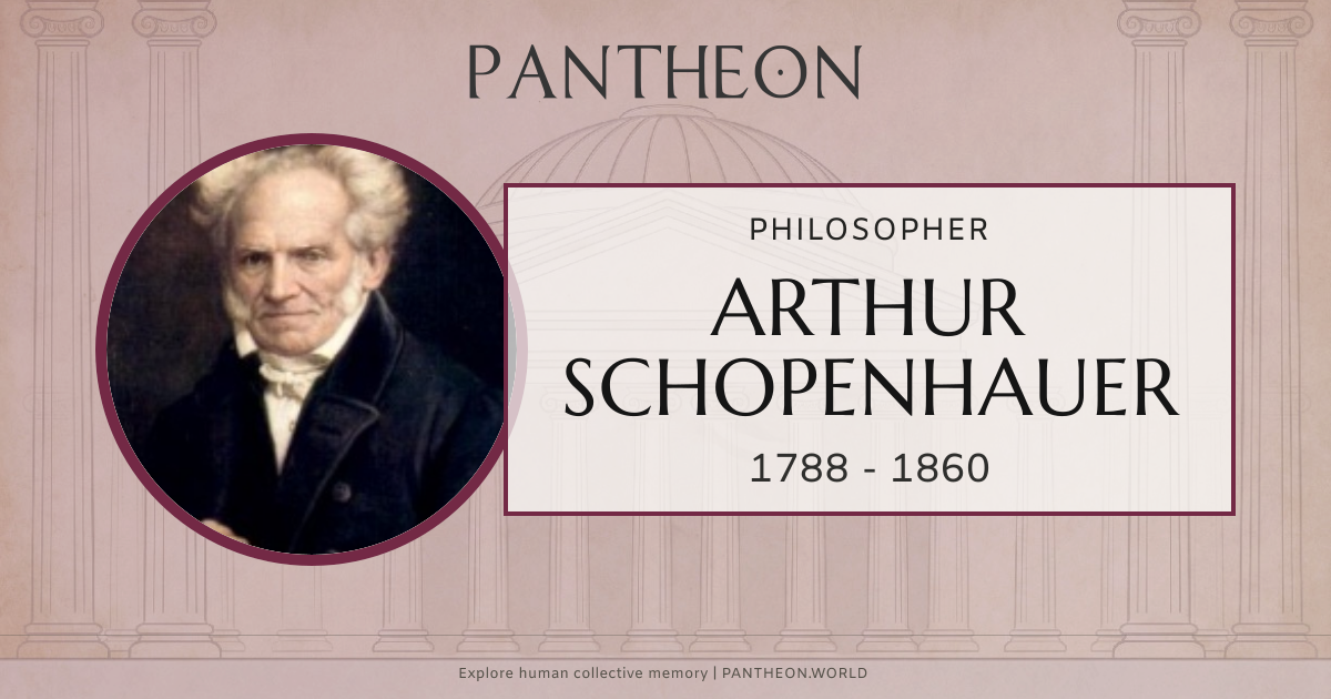 Arthur Schopenhauer Biography | Pantheon