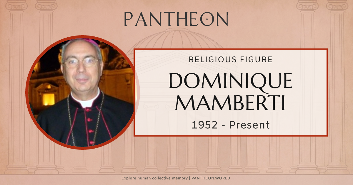 Dominique Mamberti Biography | Pantheon