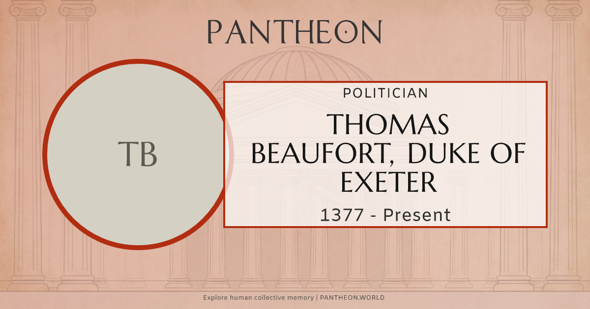 Thomas Beaufort, Duke of Exeter Biography | Pantheon