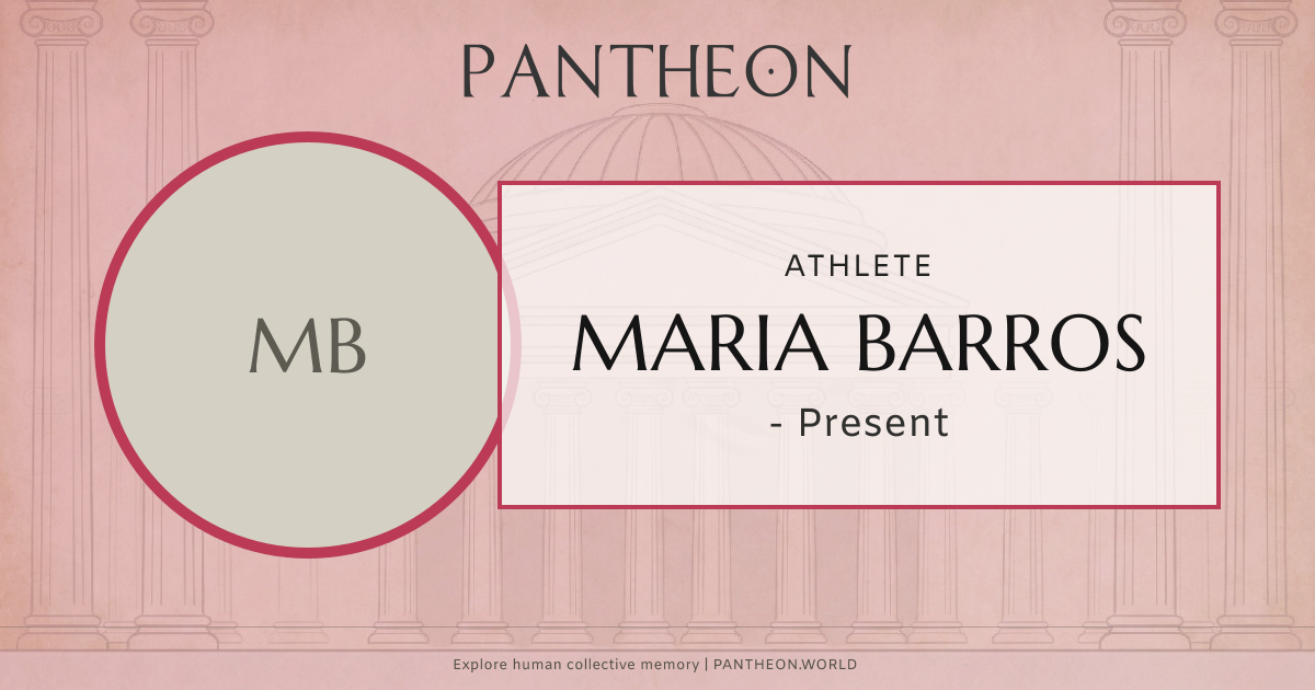Maria Barros Biography | Pantheon
