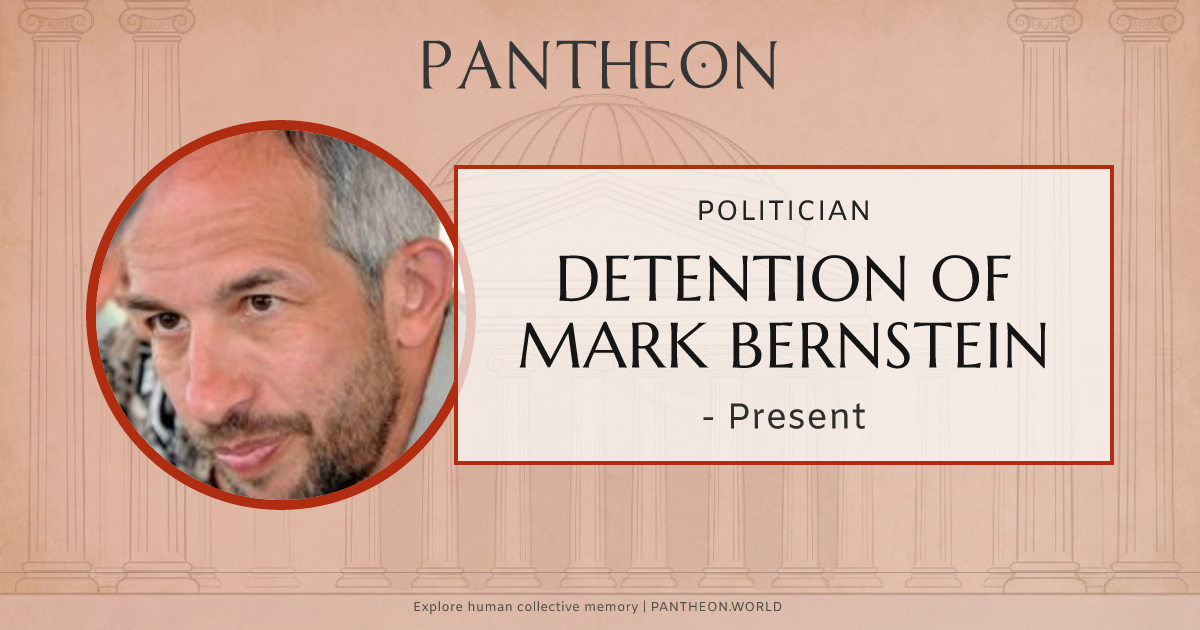 Detention of Mark Bernstein Biography | Pantheon
